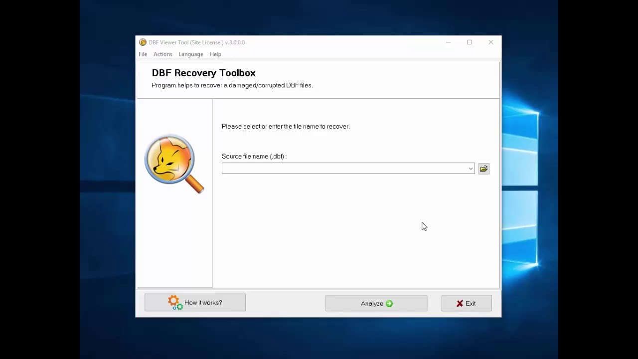 DBF Viewer Tool Manual - YouTube