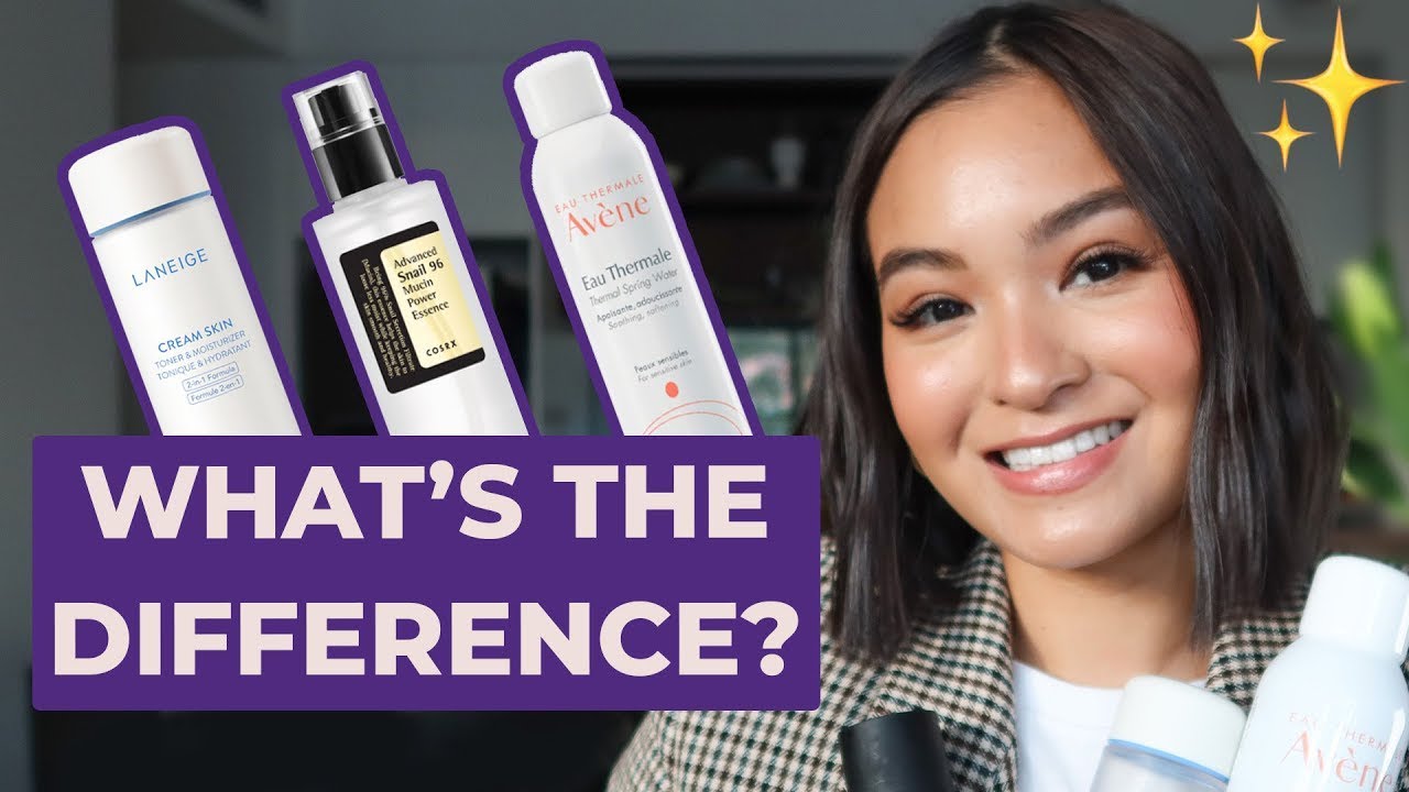 Explaining Mists, Essences and Toners - YouTube