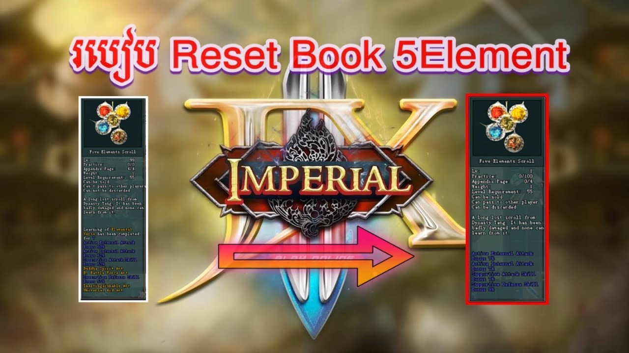 JX2-How to reset book 5element scroll - YouTube