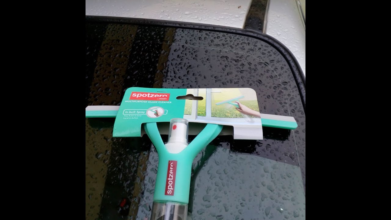 Unboxing of Spotzero Zone multipurpose glass cleaner and demo - YouTube