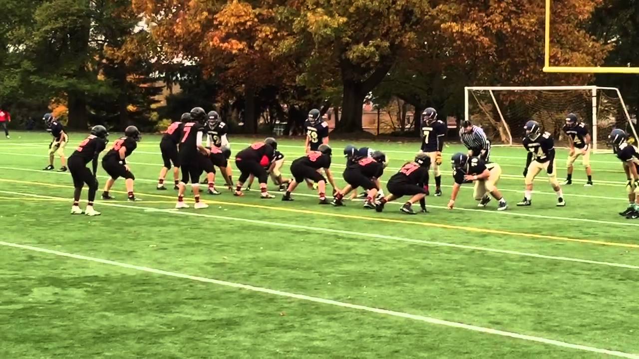 Max Nall QB #7 TD pass - YouTube