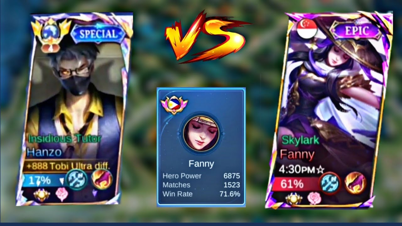 I MEET PRO FANNY PLAYER IN RANK! | WITH BAD TEAMMATES (hard to carry ...