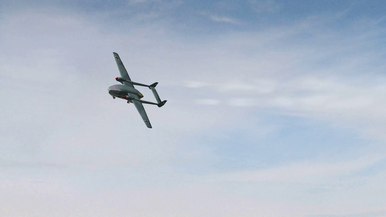 Gotha Go 244 Flight - YouTube