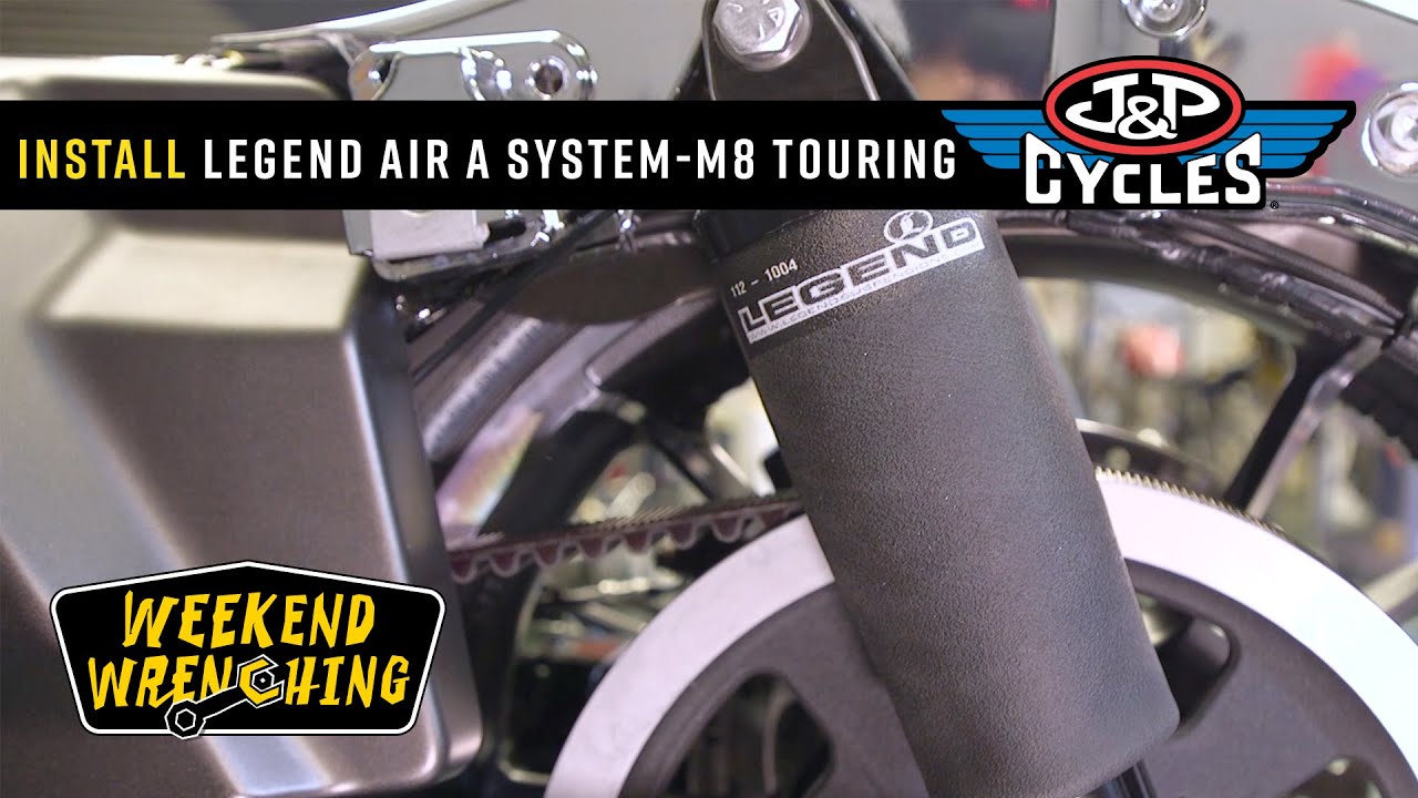 Legend Air- A Install : 2020 Milwaukee Eight Road Glide - YouTube