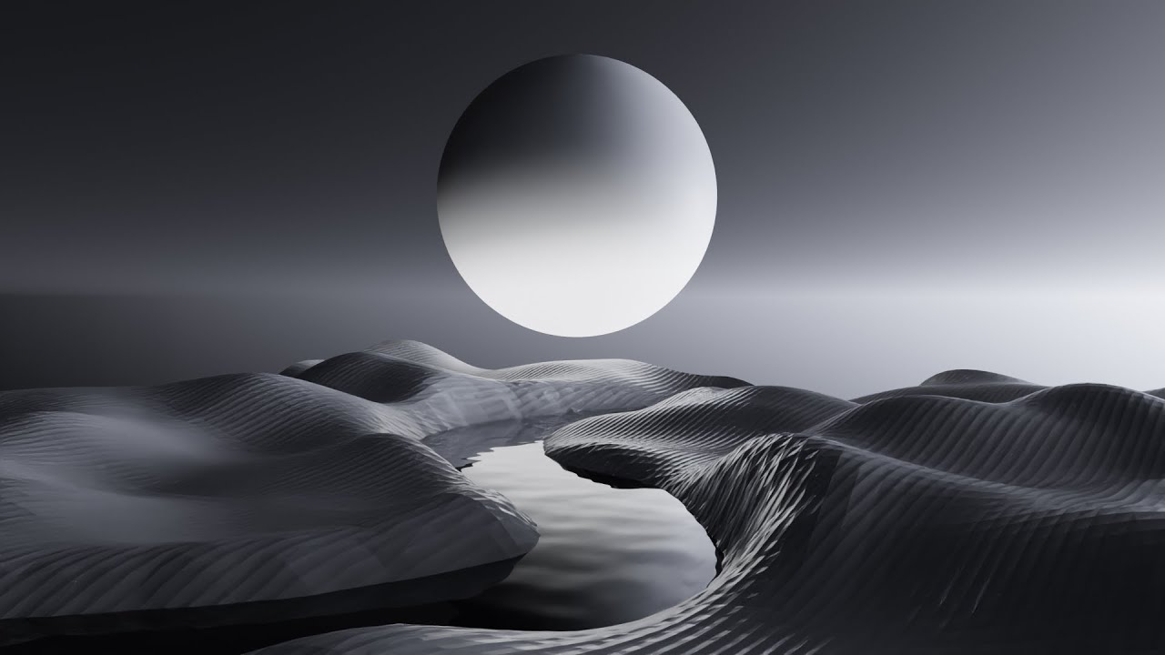 4K: Serene Alien Scene in Blender. Inspired by @TheDucky3D Tutorial ...