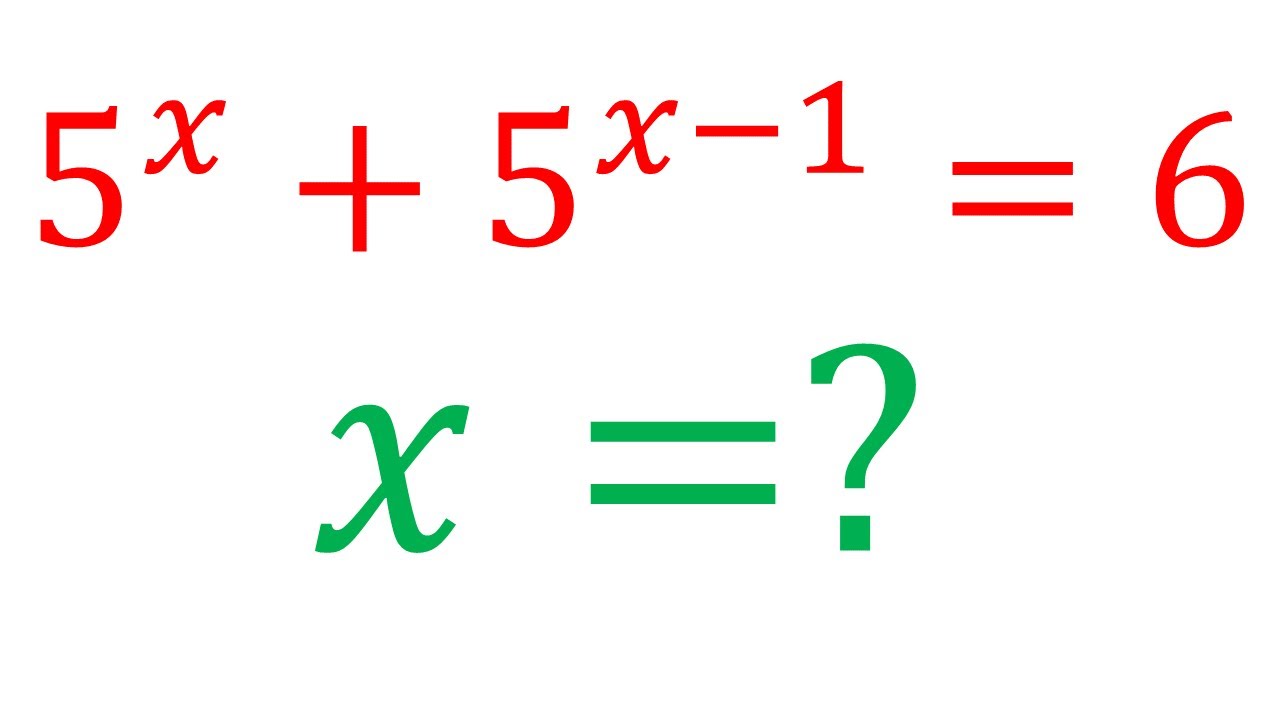 Nice Algebra Math Simplication| Find the Value of X|Math Olympiad ...