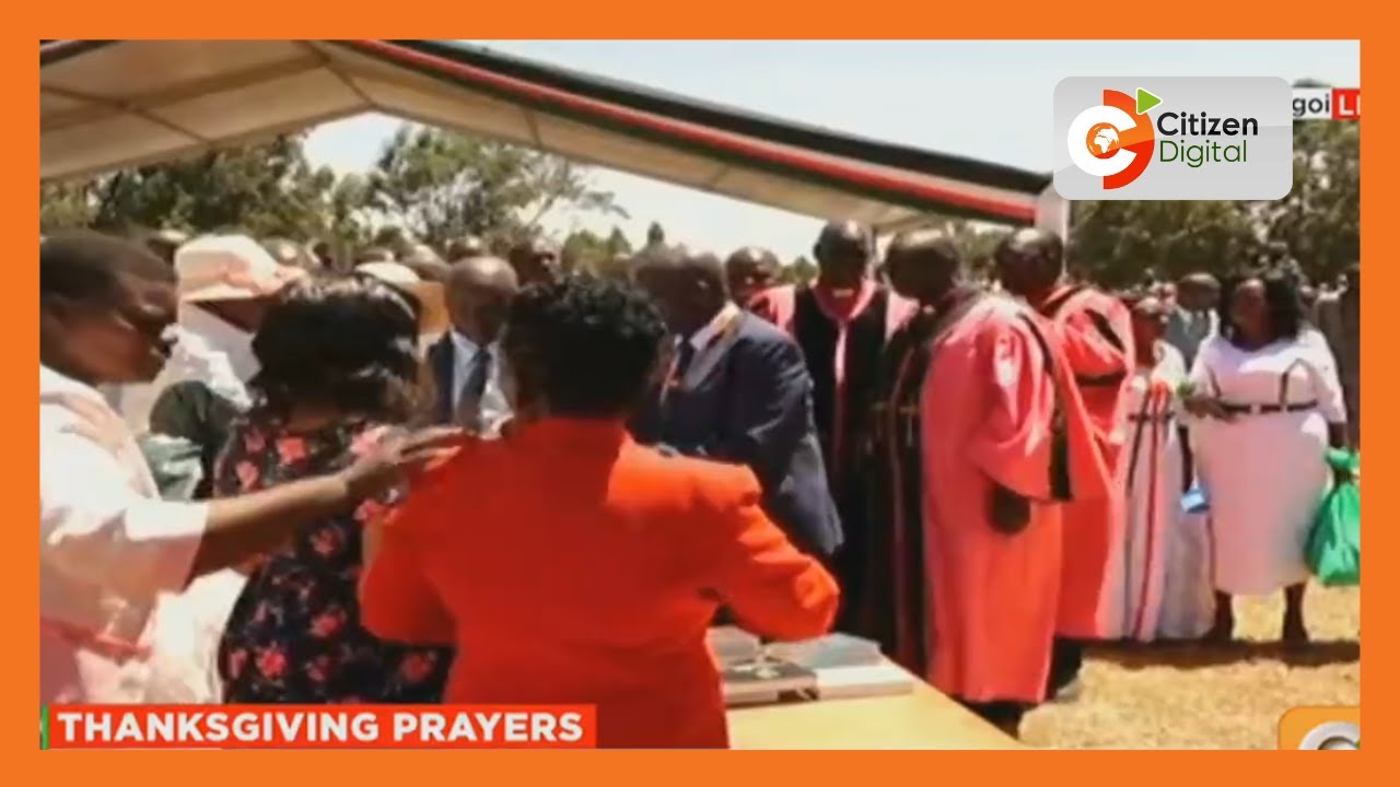 First Lady Racheal Ruto attends prayer service in Sugoi - YouTube