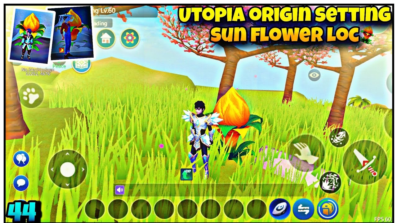 Utopia origin how to hunt setting sun flower|Utopia origin gameplay in ...