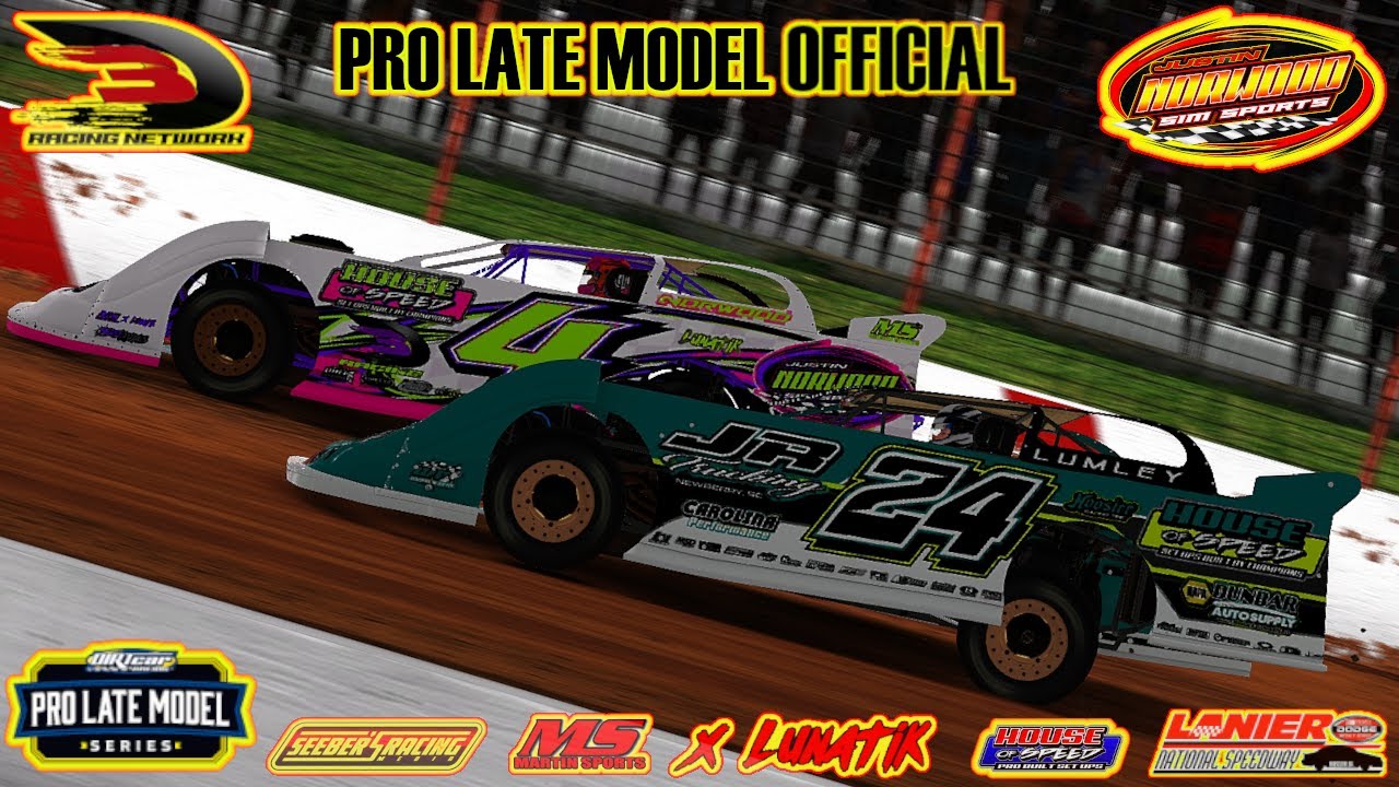 Door To Door For The Win - iRacing Dirt - Pro Late Model - YouTube