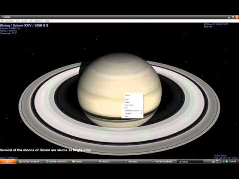 CELESTIA - Software for Astronomy - YouTube