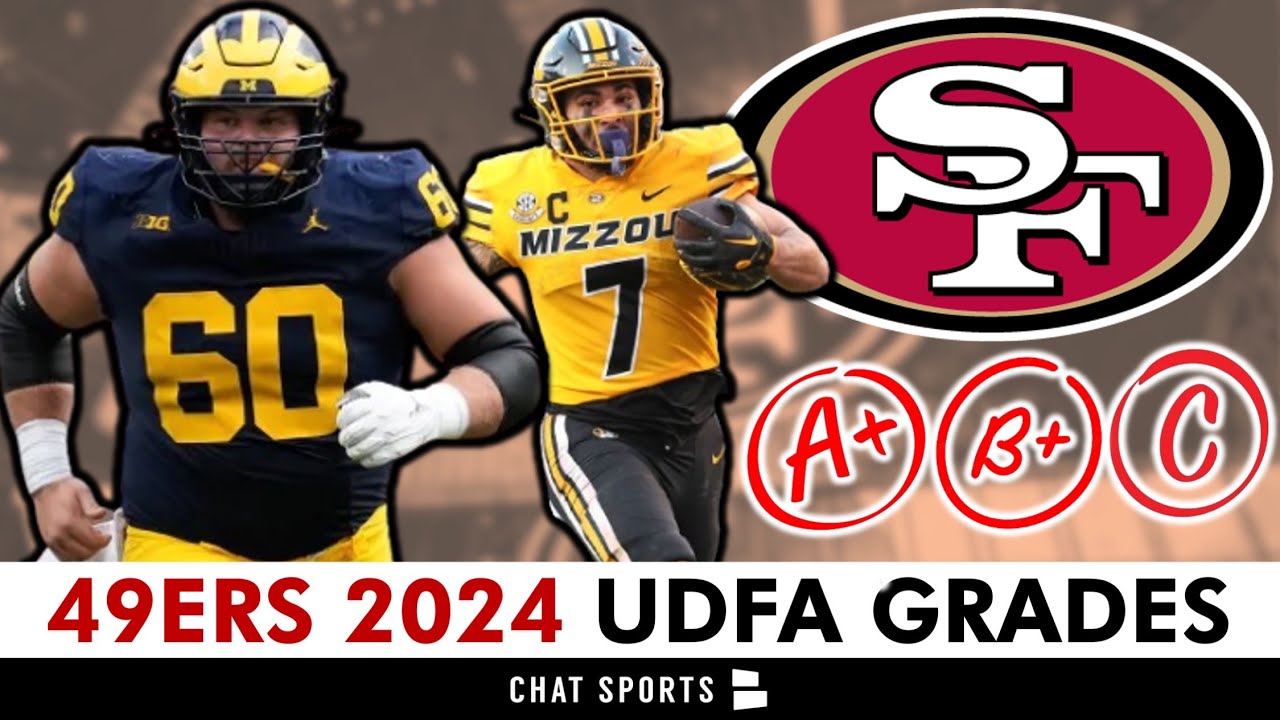 49ers UDFA Grades: All UDFAs That Signed With San Francisco After 2024 ...