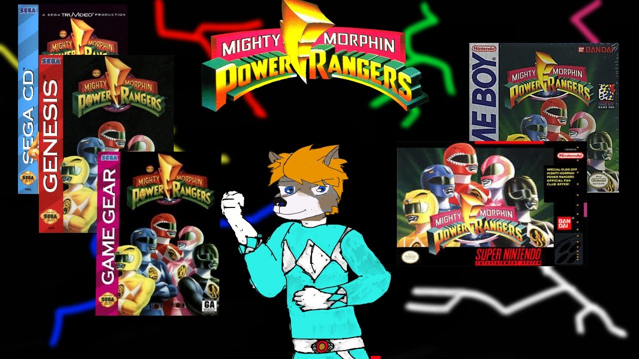 Mighty Morphin Power Rangers Game Retrospective (Featuring A Special ...