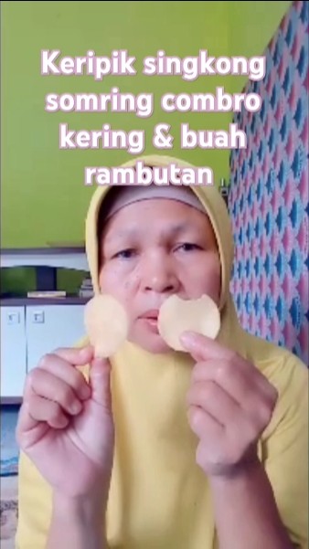 Keripik singkong/ comring combro kering & buah rambutan @Wa Nyai - YouTube