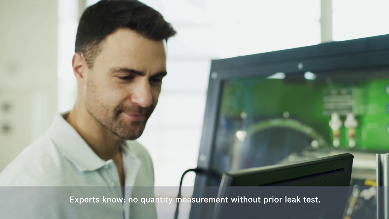 Bosch DCI 700 - the diesel test bench with the future in mind - YouTube