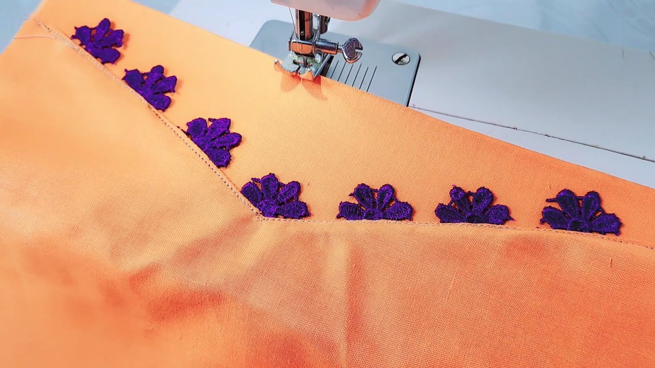 2🧡 Stylish Designs Using Sewing Tips and Tricks /Easy sewing idea # ...