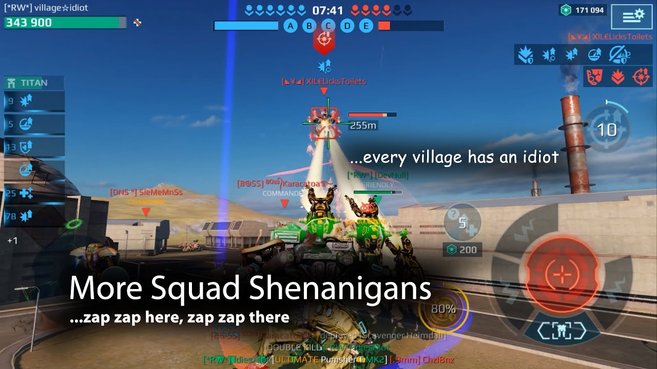 More Squad Shenanigans (fun time all around) - YouTube