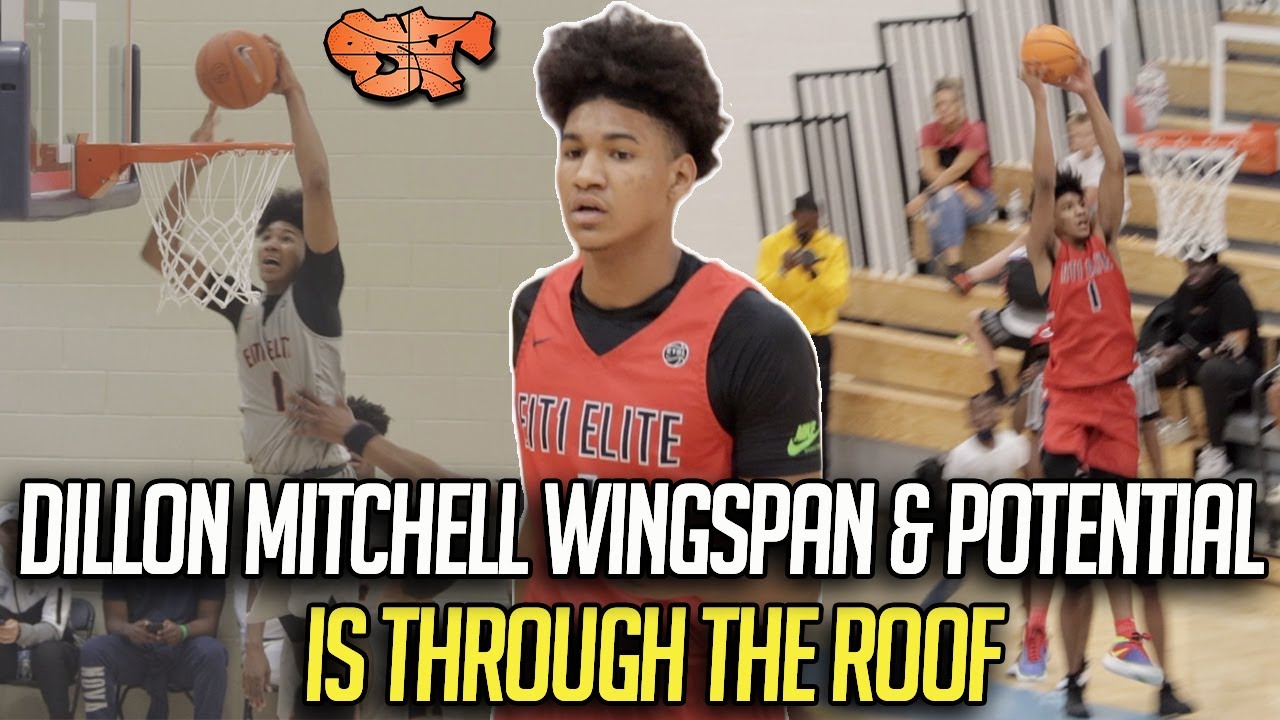 TEXAS COMMIT Dillon Mitchell's WINGSPAN & POTENTIAL is THROUGH THE ROOF!!! | E1T1 HIGHLIGHTS ...