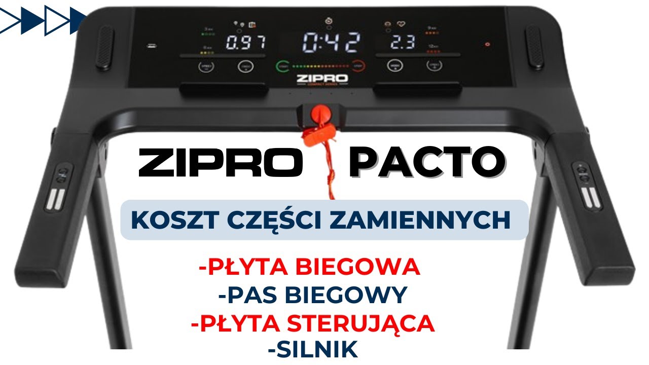 ZIPRO PACTO - KOSZT CZĘŚCI ZAMIENNYCH - LIPIEC 2023 - YouTube