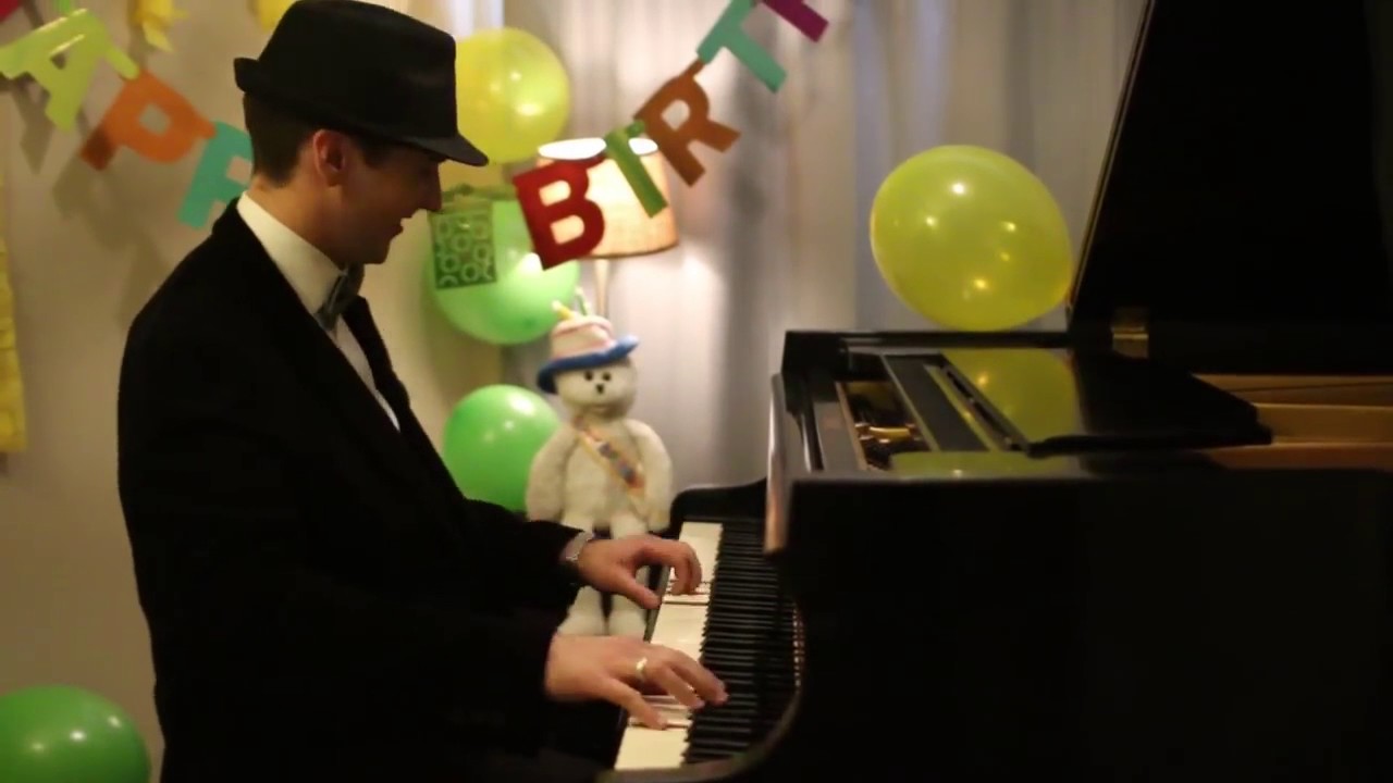 Happy Birthday! Jazzy Piano Arrangement by Jonny May )) - YouTube
