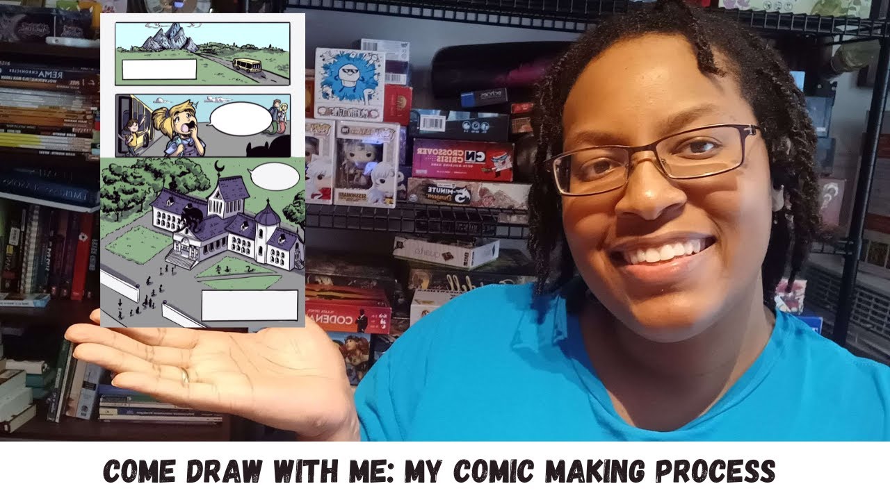 Come Draw with Me: My Comic Process - YouTube