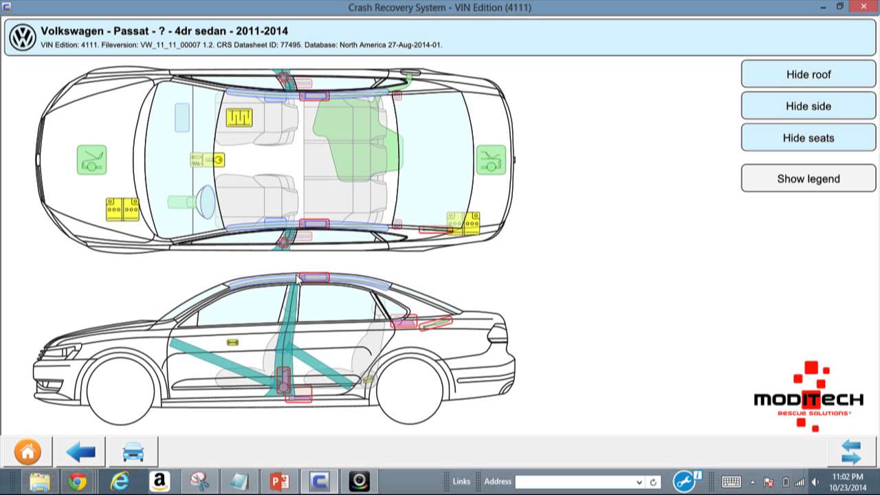 Moditech Crash Recovery System (CRS) Extrication - YouTube
