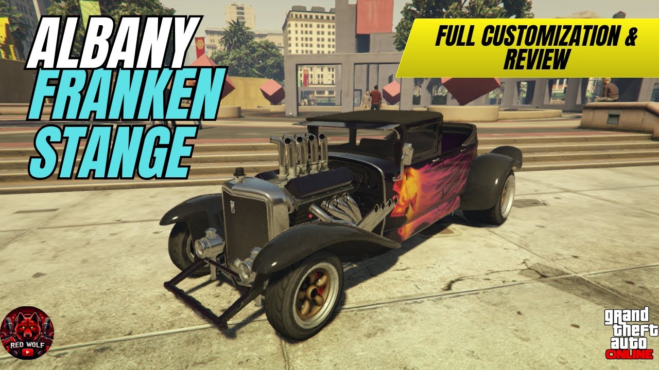 Albany Franken Stange Full Upgrade & Customization - GTA’s SPOOKIEST ...