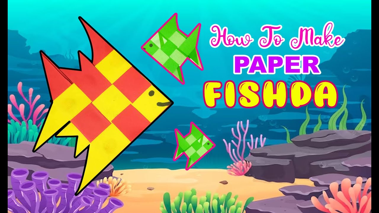 How to make Paper Fishda - YouTube