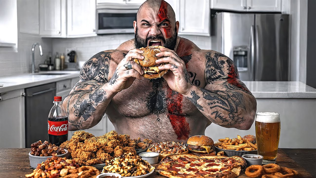 I EAT 3 KILOGRAMS MEAT A DAY - 20,000 CALORIES PER DAY | MONSTER DIET ...