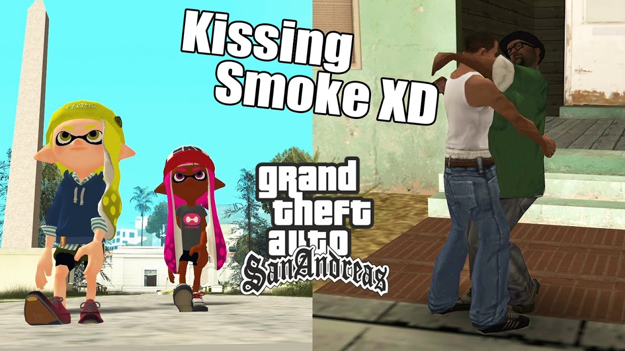 GTA San Andreas Fan Suggestions 13 Kissing Big Smoke! Splatoon Mods ...
