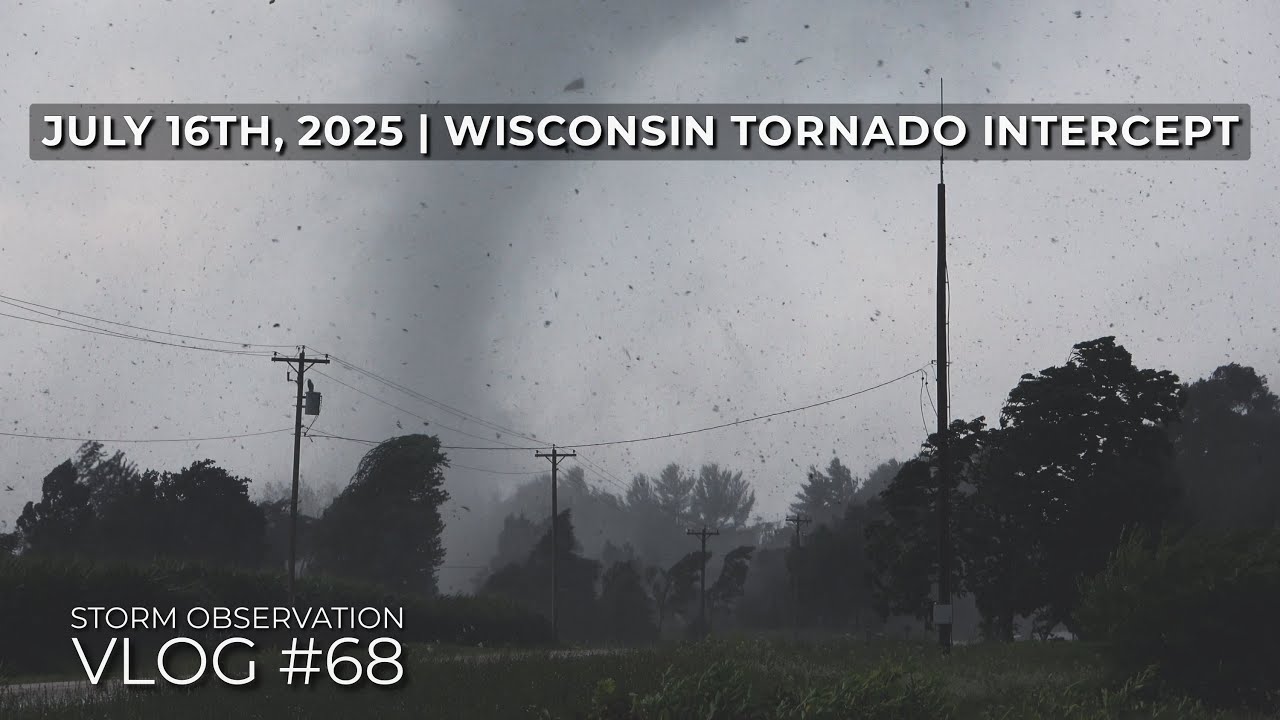 Intercepting a Wisconsin Tornado! | July 16th, 2025 | Storm Observation ...