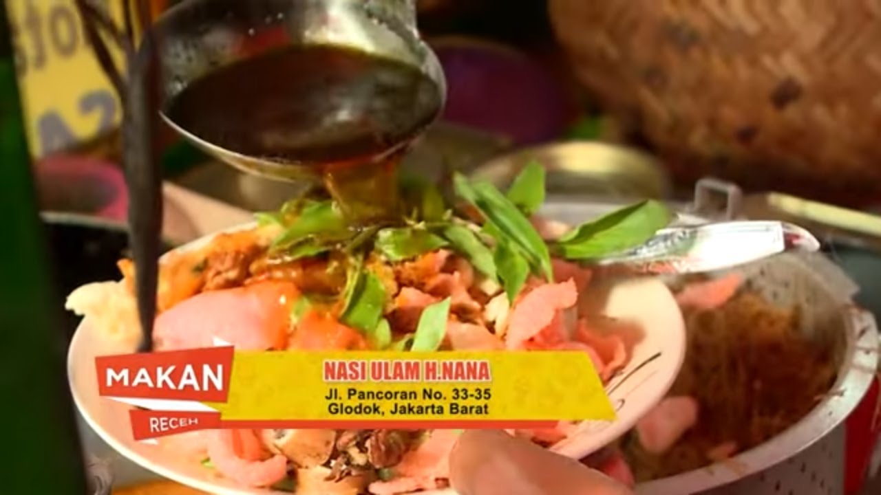 Mahesa Dinsi Nyicipin Nasi Ulam H. Nana | MAKAN RECEH (20/08/22) - YouTube