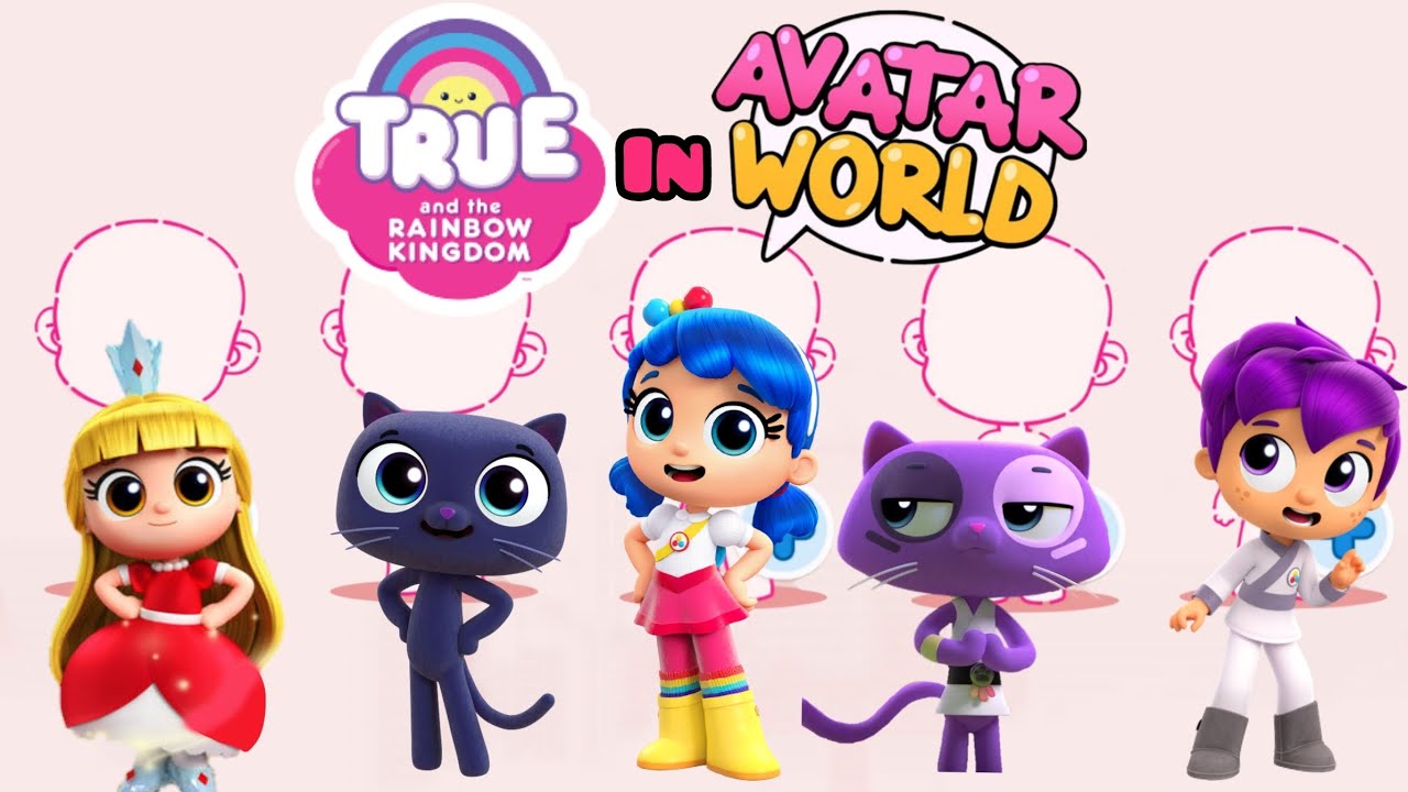 How To Make True And The Rainbow Kingdom 🌈👑🪄 in Avatar World!!! # ...