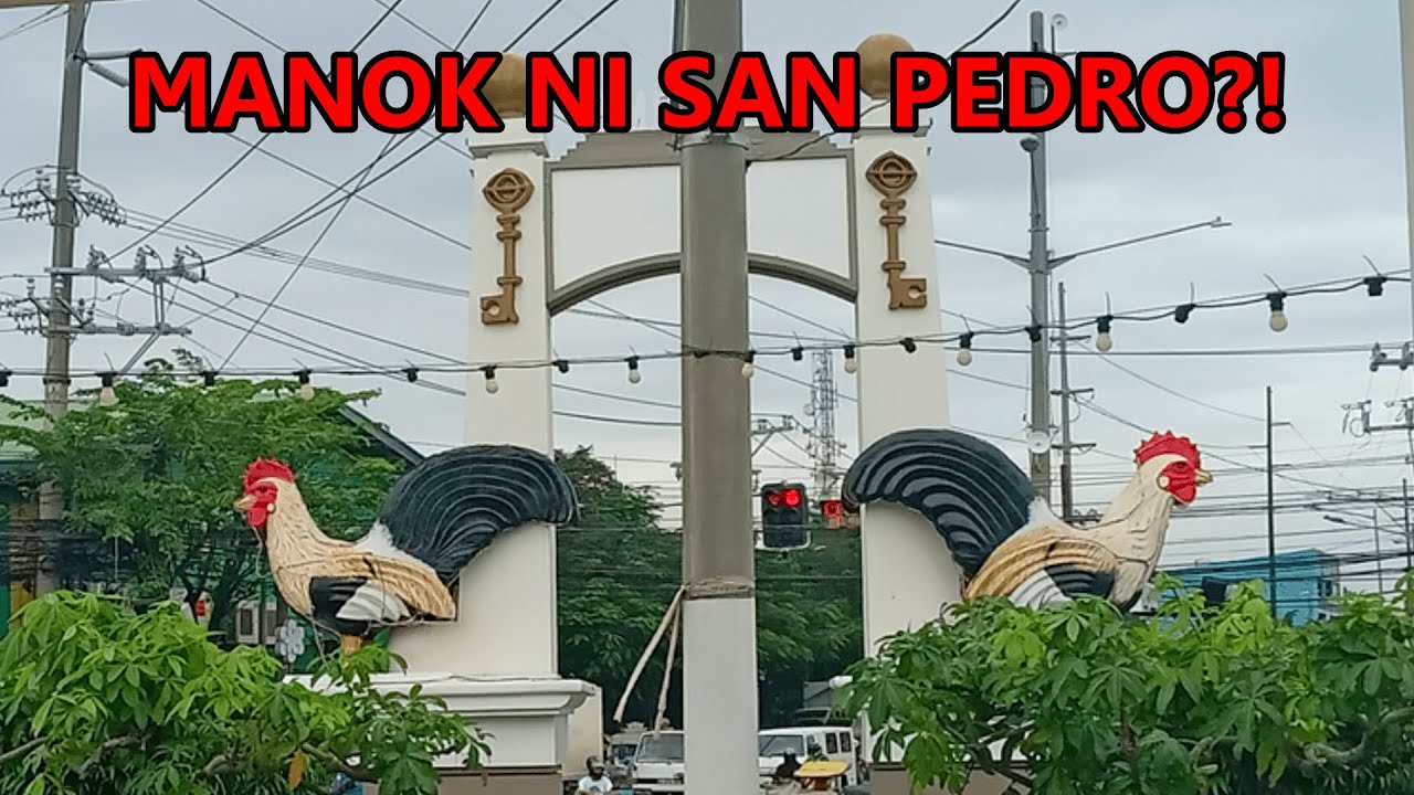 CHICKEN ARCH?! At San Pedro, Laguna - YouTube
