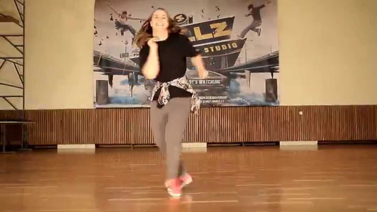 Gabija Hip Hop V Step Criss Cross Combo Tutorial - YouTube