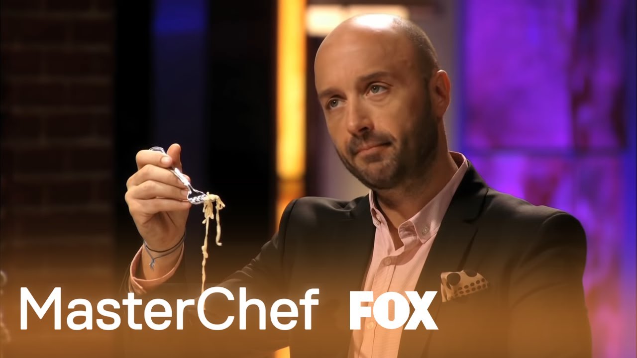 Joe Teaches Josh How To Say Pasta Correctly | Season 3 | MASTERCHEF ...