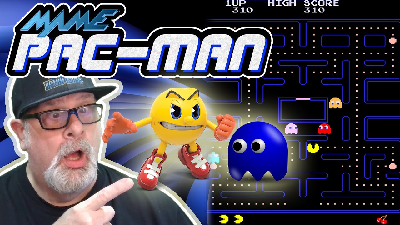 Playing the GREATEST Arcade Game Ever Made! PAC-MAN! - YouTube