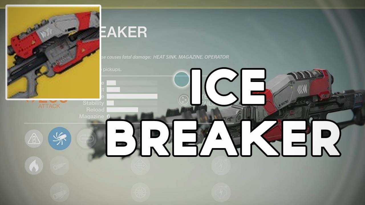 Destiny - I GOT THE ICE BREAKER! - How to get the Ice Breaker - YouTube