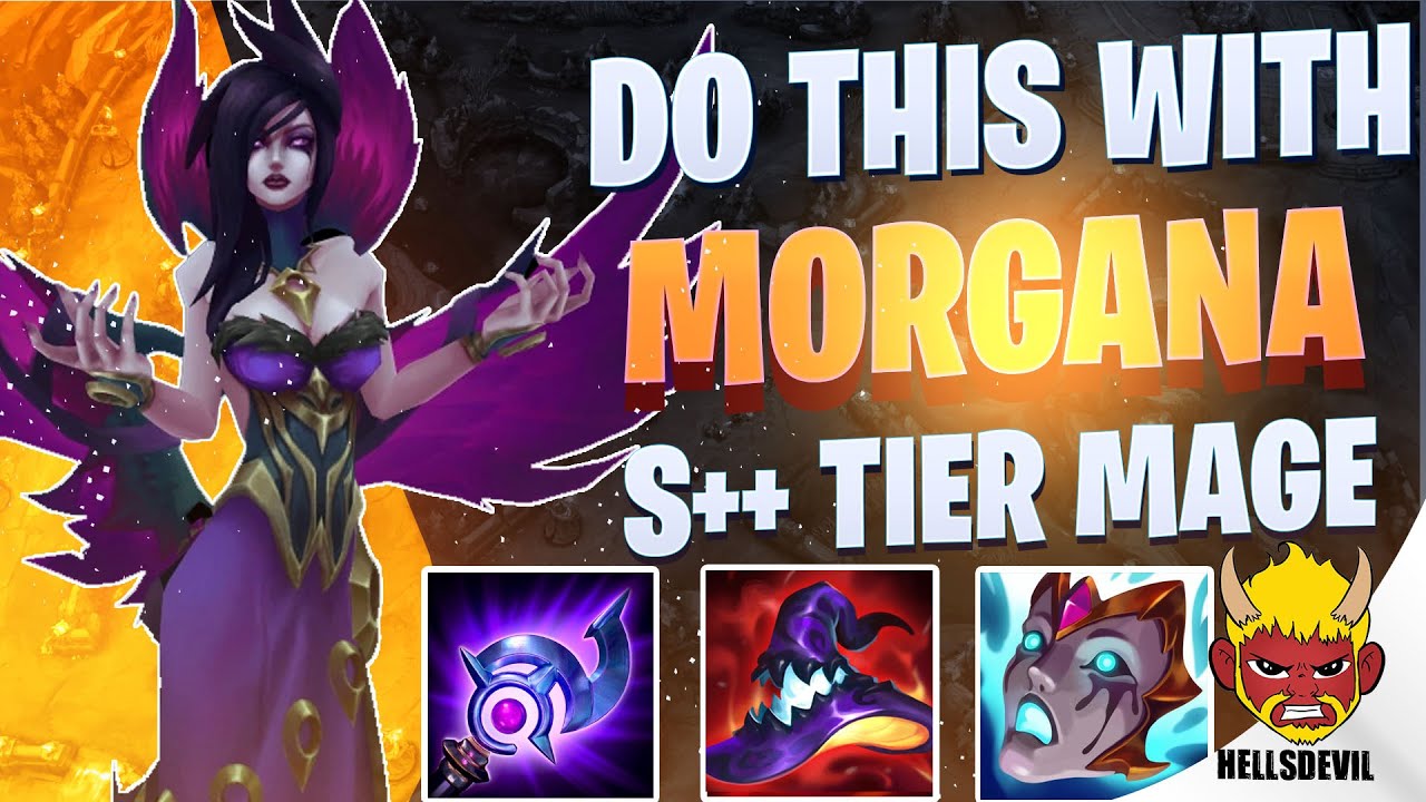 WILD RIFT | MORGANA IS S++ TIER IF YOU DO THIS! | Challenger Morgana ...