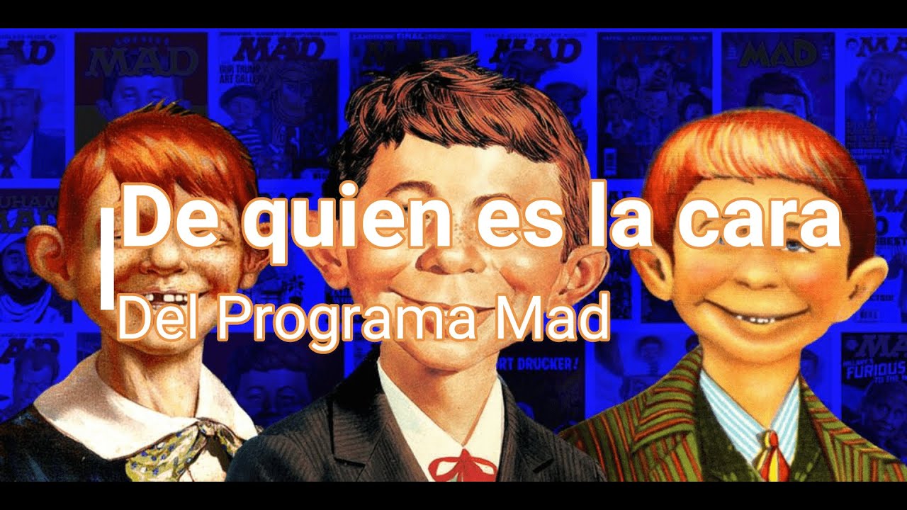 De quien era la cara que aparecía en el Programa Mad de Cartoon Network - YouTube