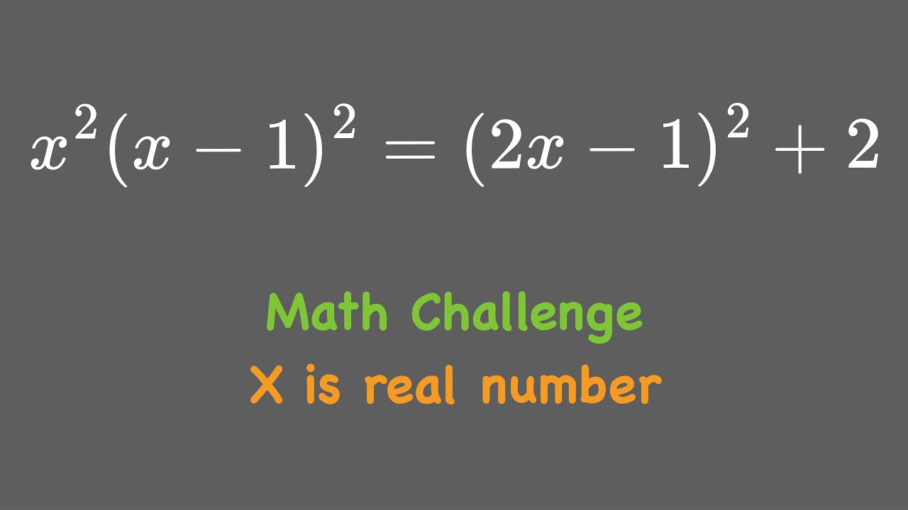 Math Challenge | You Can Solve It Easily - YouTube