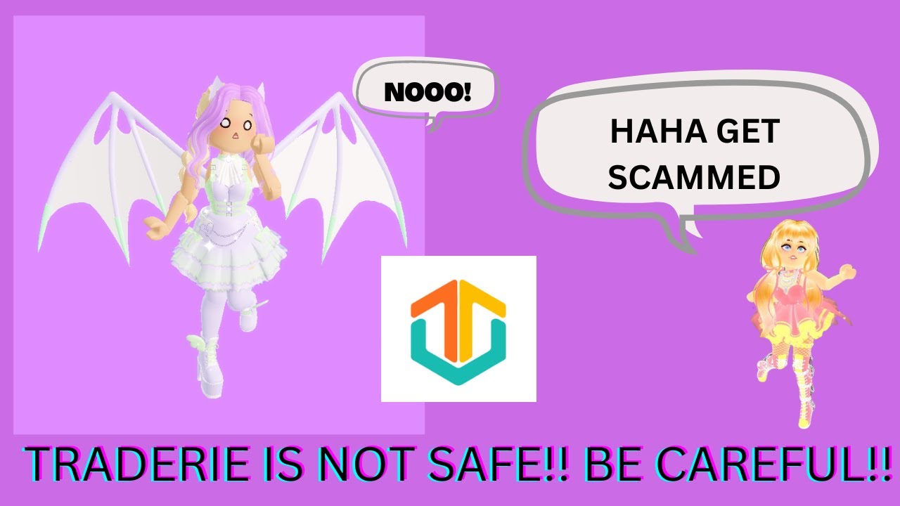 TRADERIE is EXTREMELY UNSAFE! Careful You could get SCAMMED! - YouTube