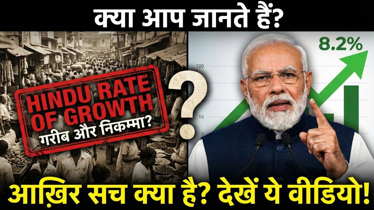 What is Hindu Rate of Growth? PM Modi's Bold Claim Explained - YouTube