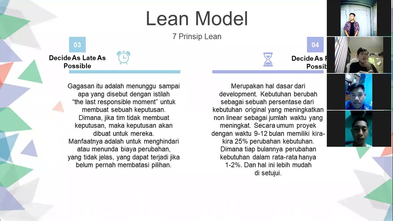 Model SDLC (Lean Model) - Rekayasa Perangkat Lunak - YouTube
