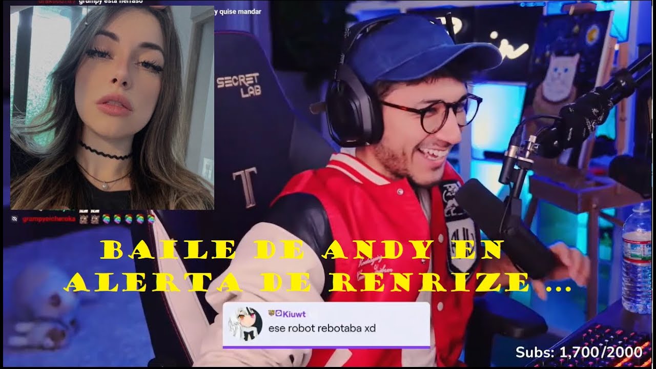 ANDY LE RESPONDE A KIUWT DE SU SKIN ... EL BAILE DE ANDY FUE TAN ...