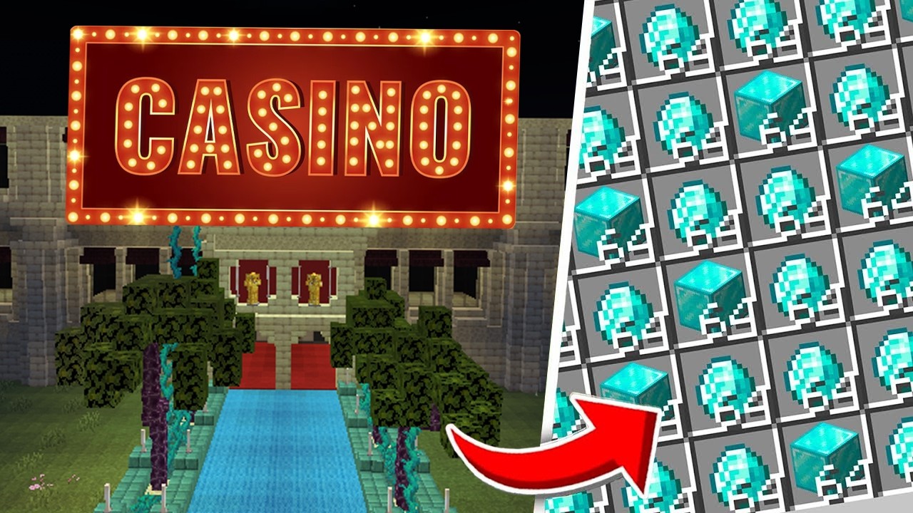 Construí un CASINO Funcional en Minecraft - YouTube