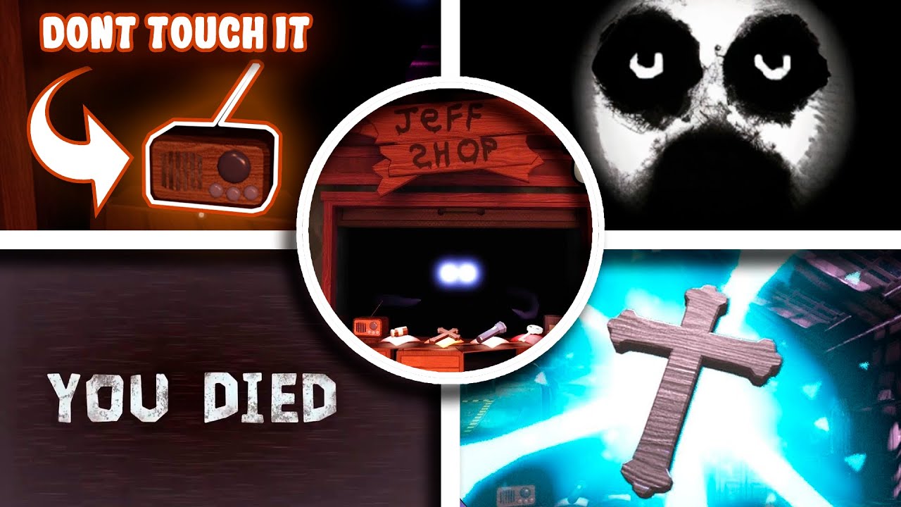 DOORS What if you make Jeff angry? JUMPSCARE + Guiding Light (Hotel ...