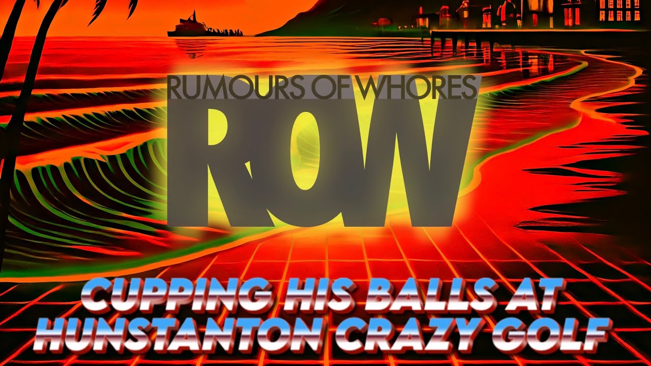 Cupping His Balls at Hunstanton Crazy Golf - YouTube