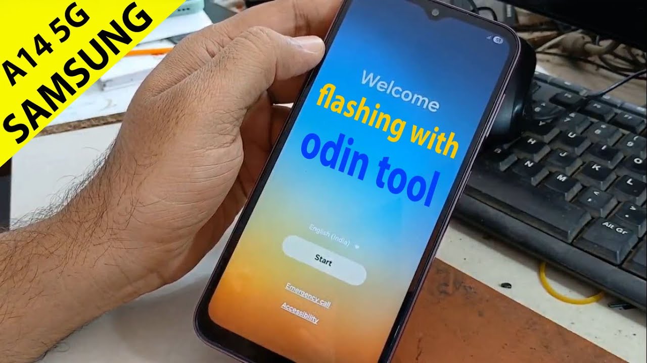 How to flash Samsung (A14 5G) ODIN tool 2025. - YouTube