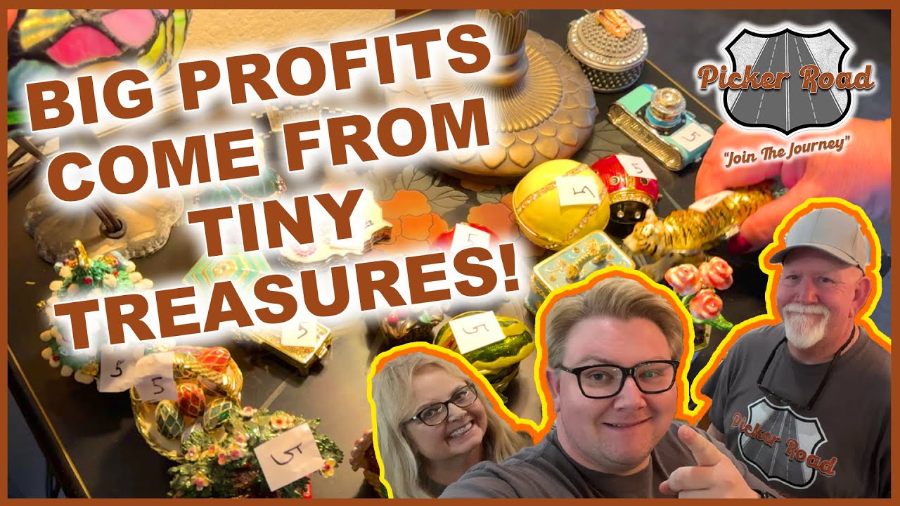 BIG PROFITS FROM TINY TREASURES!!! Join the Journey on Picker Road! - YouTube