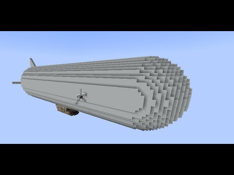 Minecraft Blimp Build Battle - YouTube